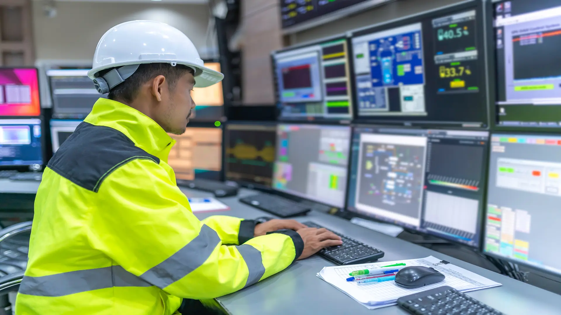 Ergonomics in Control Rooms for Personnel Comfort.