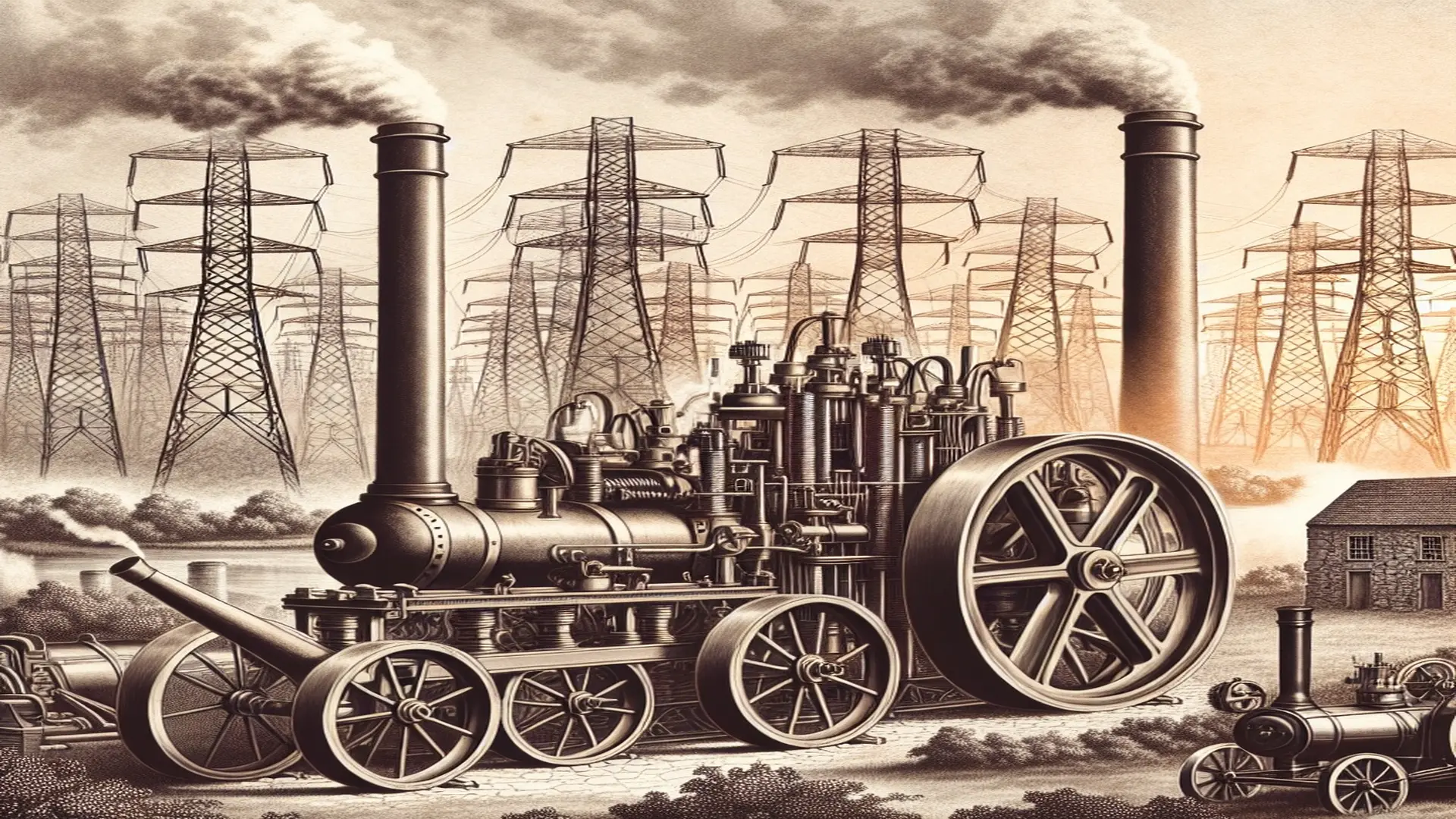 Industrial Electricity: Origins and Evolution of its Sources