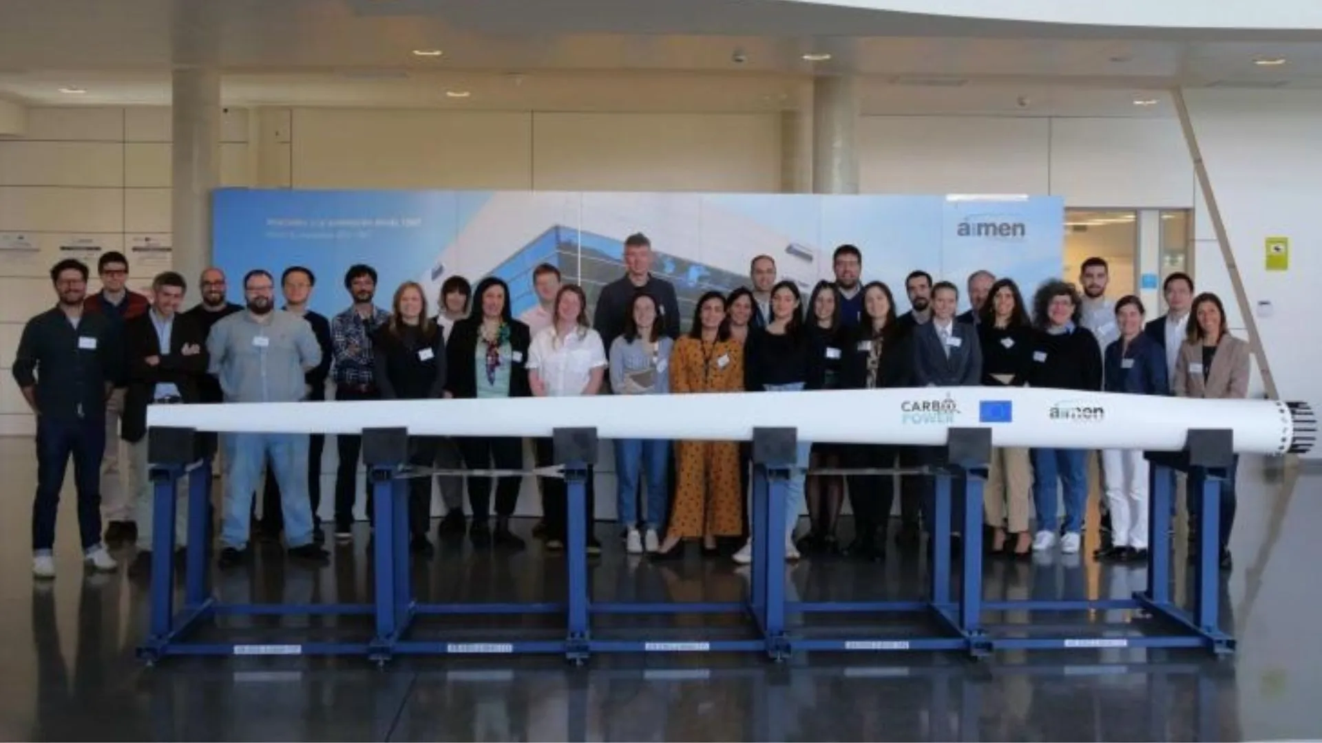 AIMEN will present its modular wind turbine prototype at JEC World 2025