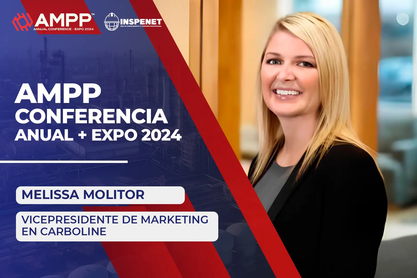 Carboline brilla como patrocinador principal en la AMPP 2024