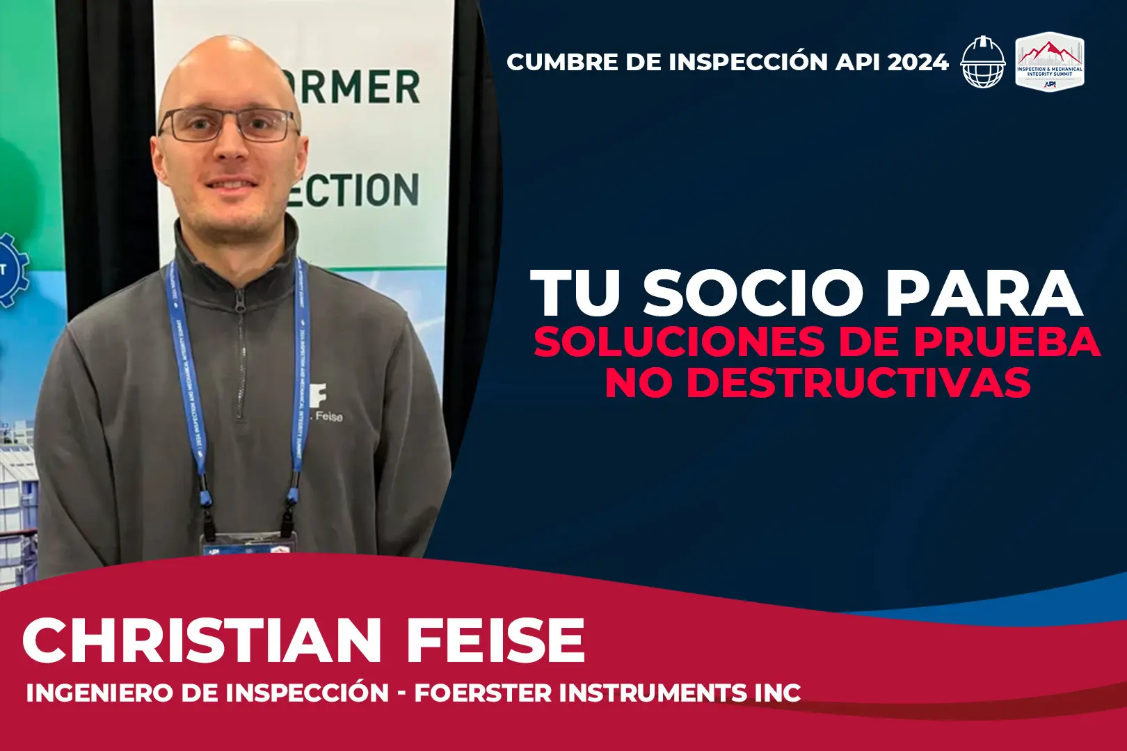 Expertos en END de Foerster Instruments de todo el mundo en la Cumbre API