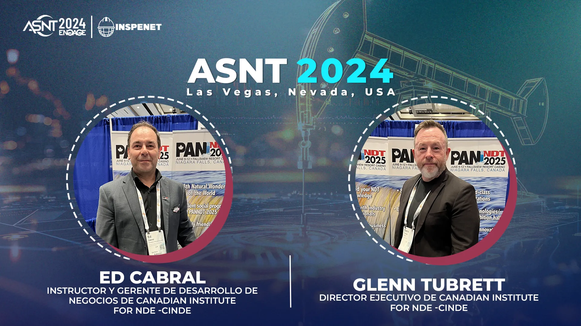 Colaboración global de PANNDT destacada en ASNT 2024