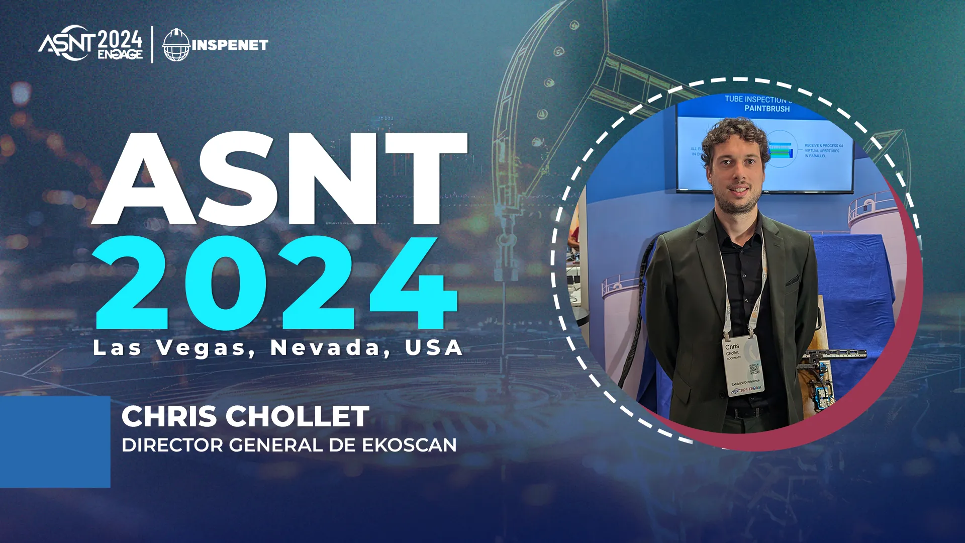 EKOSCAN: Innovación en ultrasonido en ASNT 2024