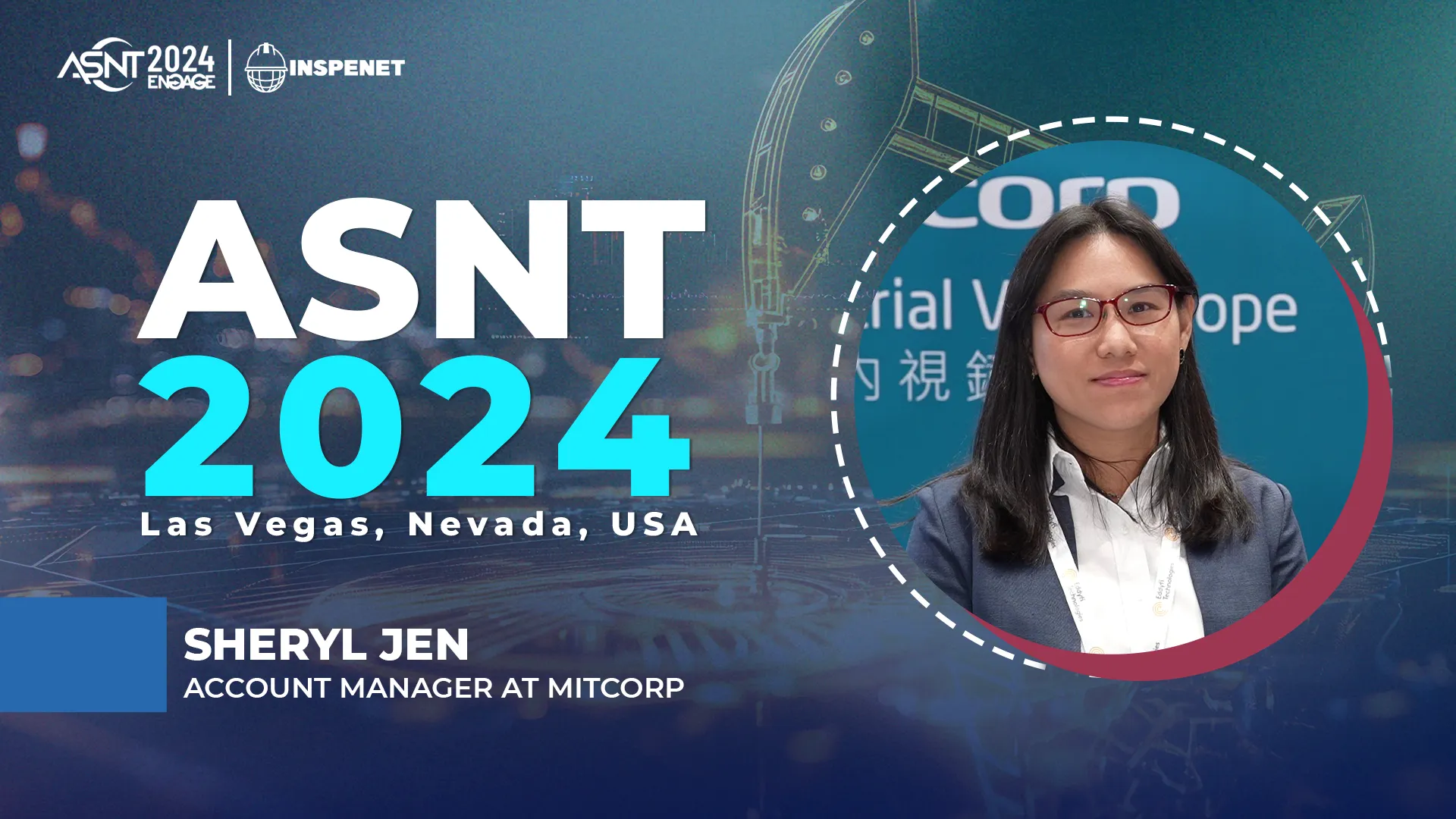 Mitcorp promotes accessibility to NDT inspection at ASNT 2024