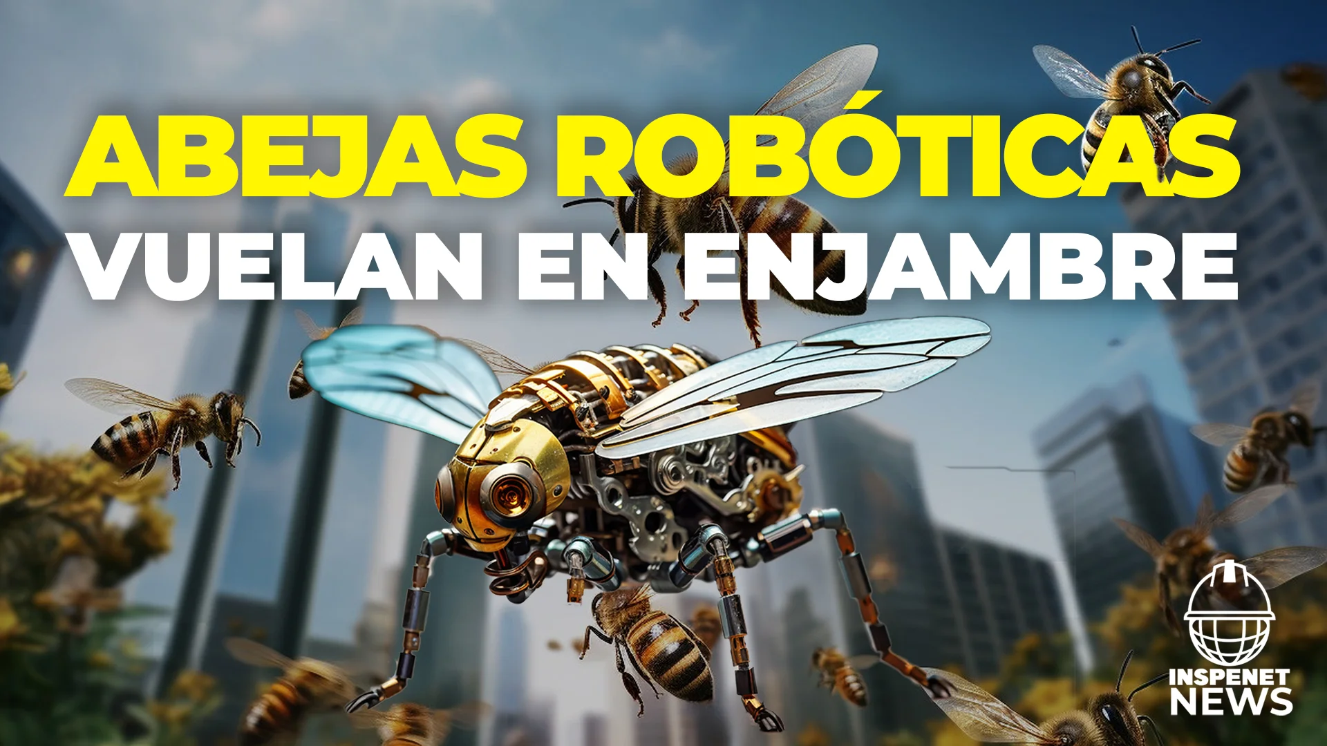 Descubre BionicBee: ¿Robots o abejas?
