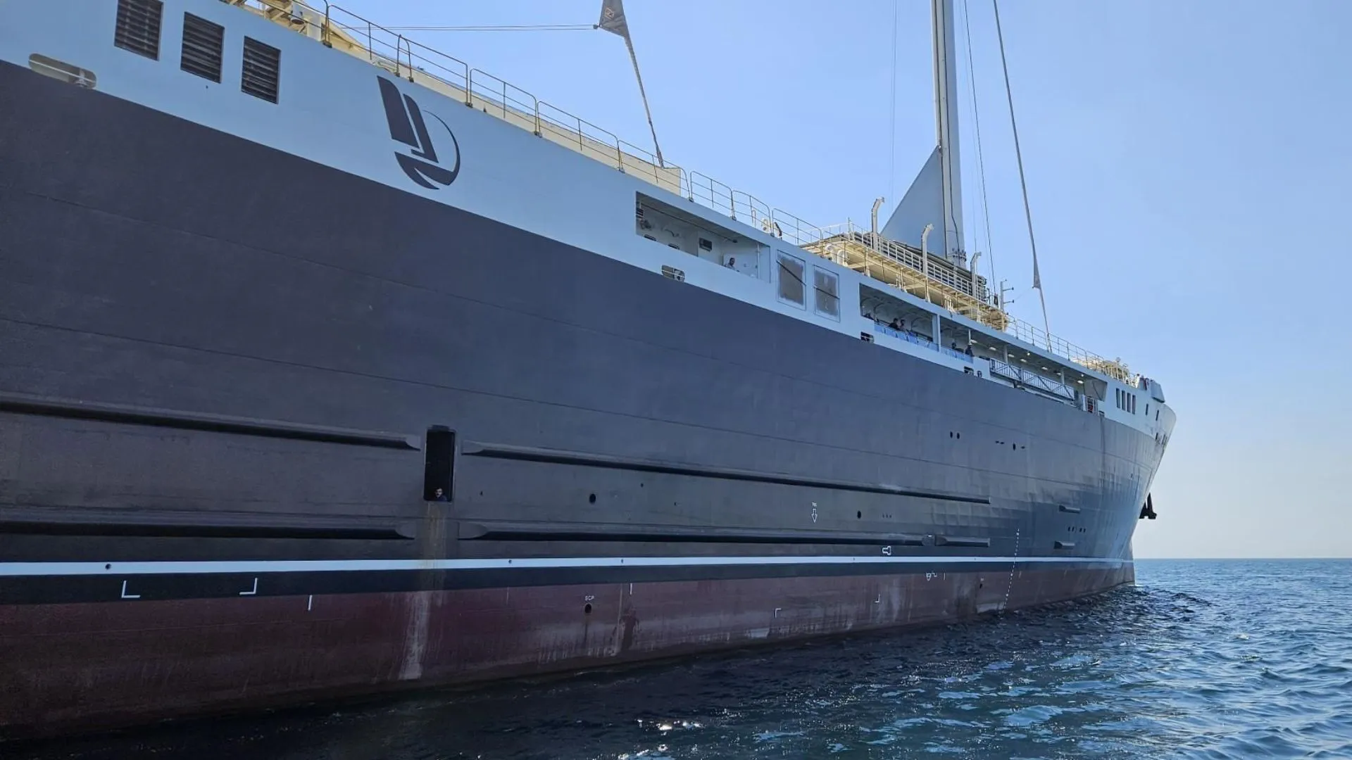 Buque RoRo Neoliner Origin finaliza 2º prueba de mar a vela