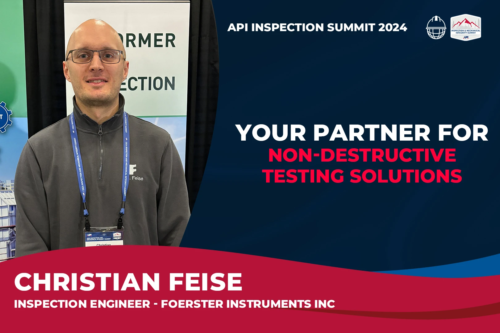 Foerster Instruments's NDT Experts Worldwide at API Summit