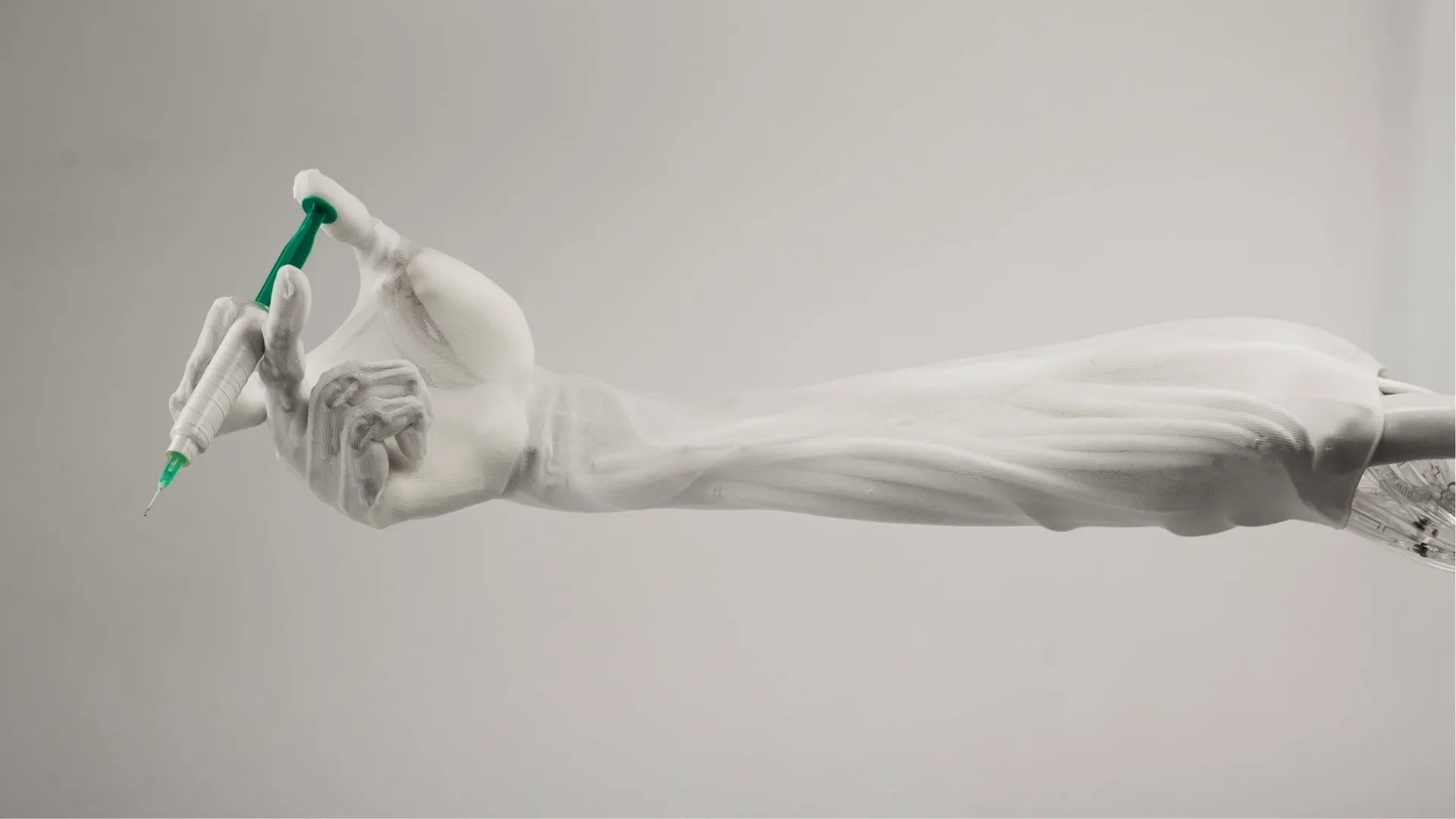 Clone Robotics' robotic hand is becoming more and more realistic.