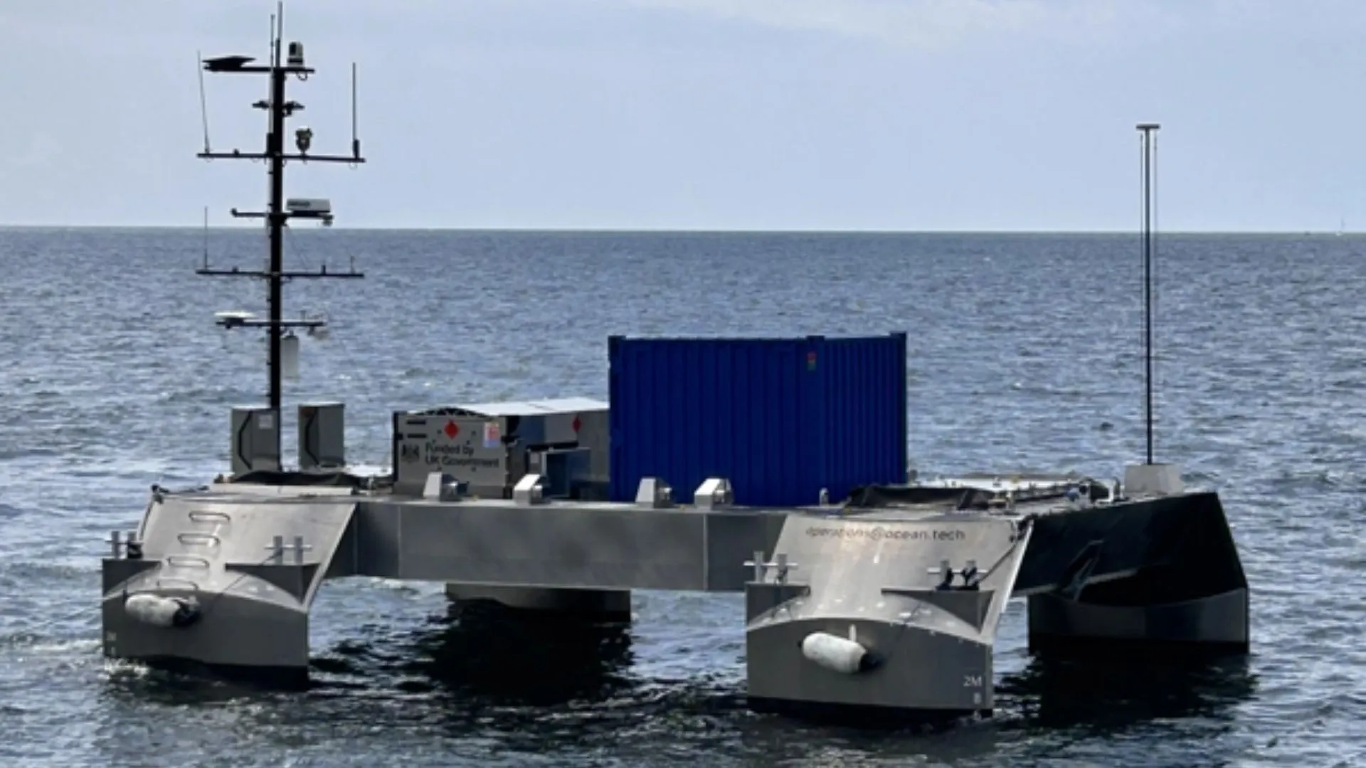 El USV PIONEER obtuvo certificación WBC3 en Reino Unido