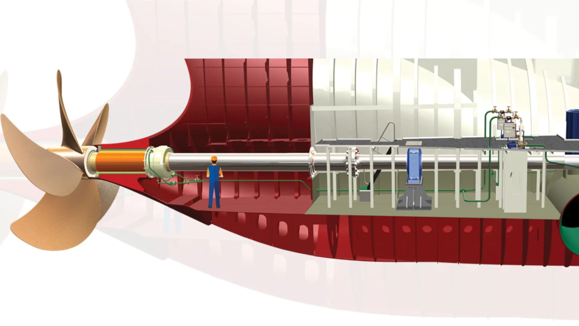 Thordon Bearings introduces T-BOSS shaft system for future "stern tube-less" ships