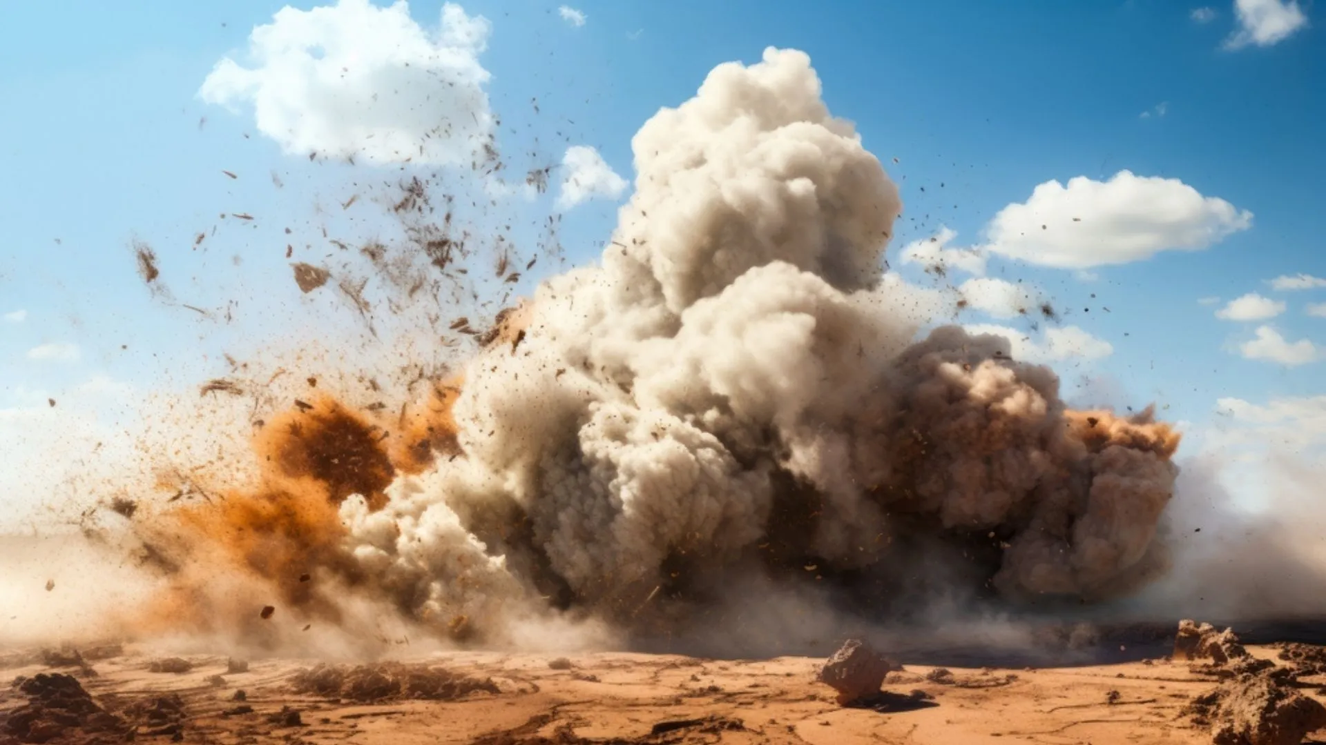 Lapon Mining records first blasting in open pit mine