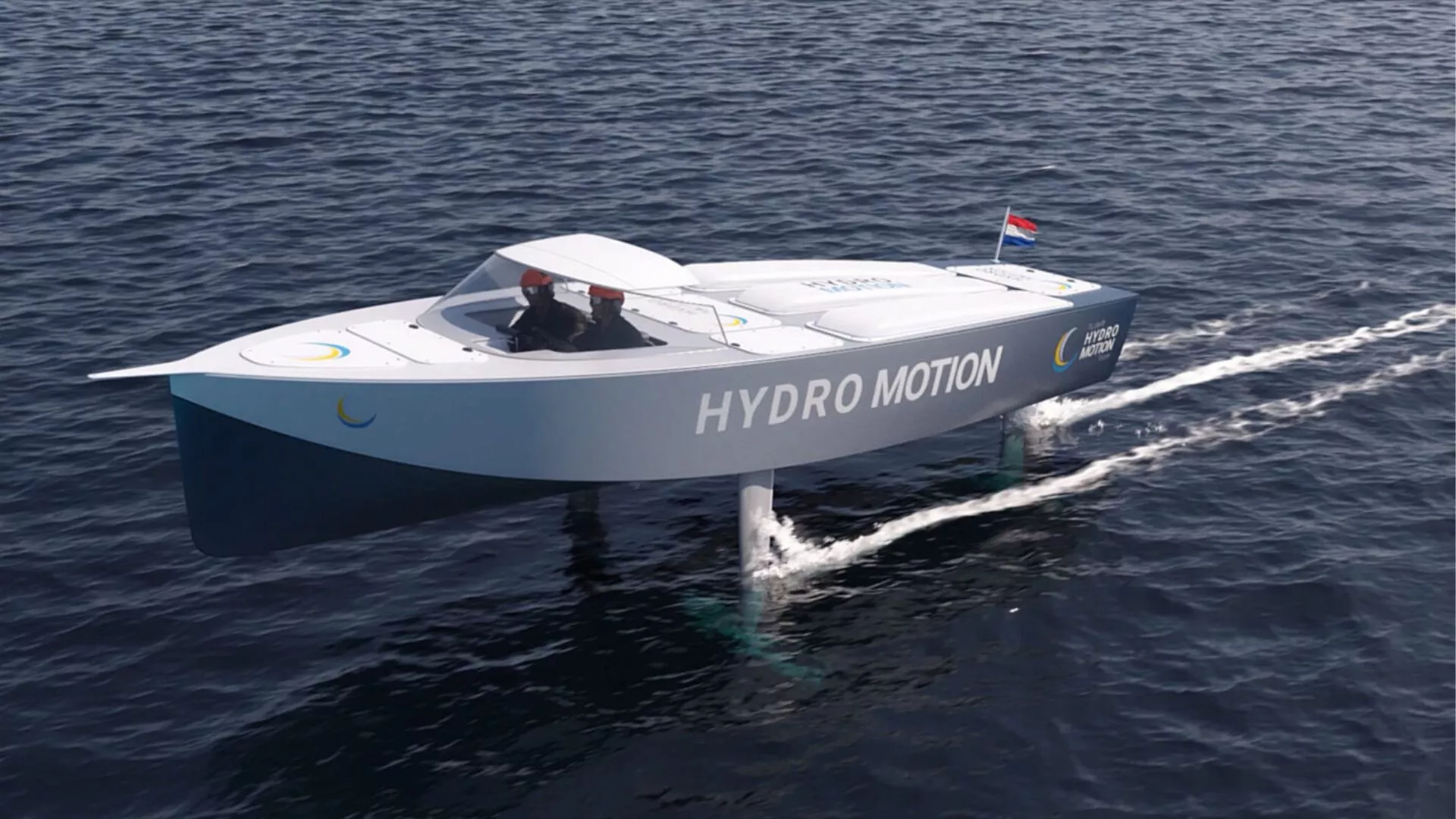 Students built a hydrogen boat to cross the North Sea