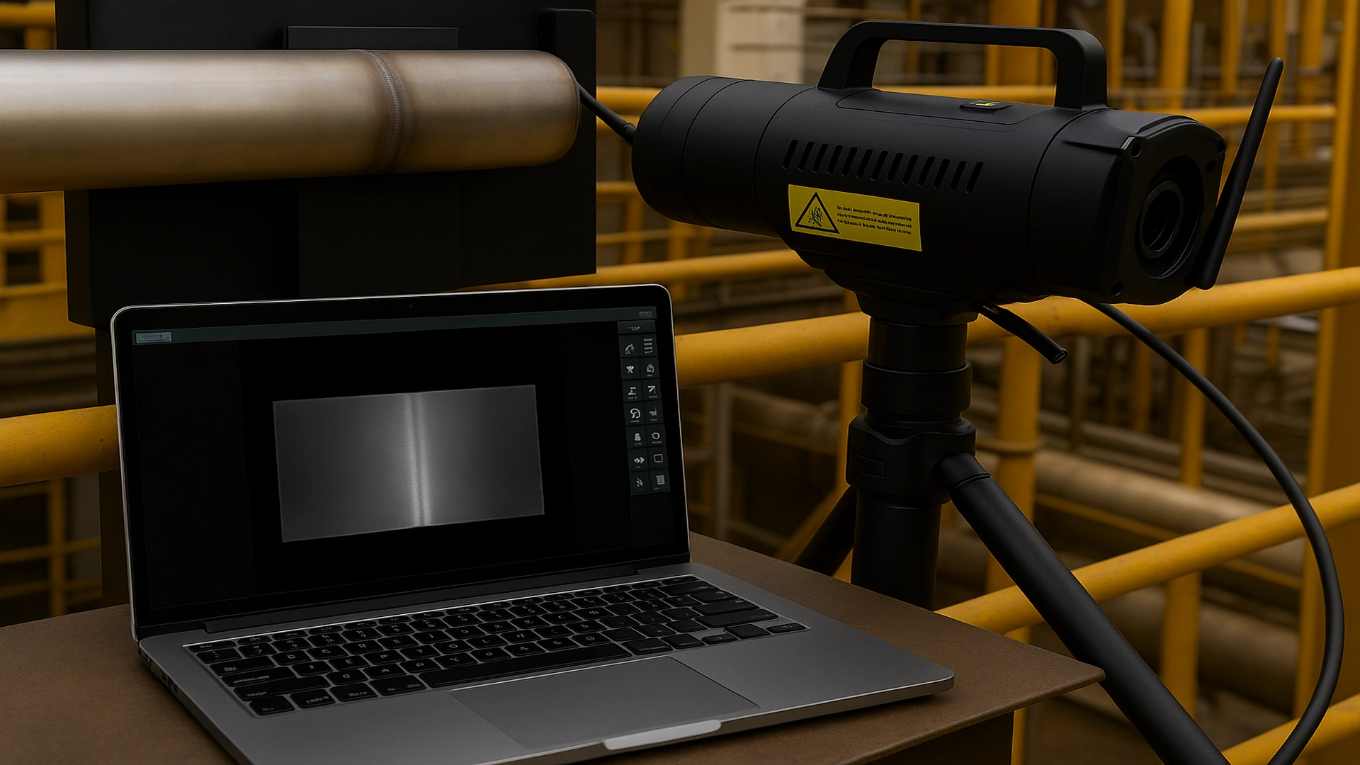 Radiographic Testing Using Industrial Digital Radiography