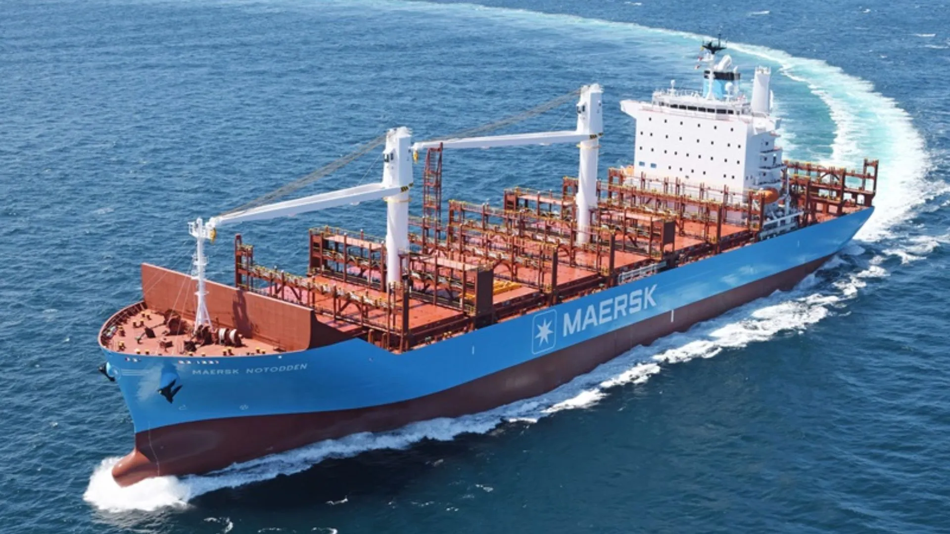 Imabari entrega el portacontenedores MAERSK NOTODDEN