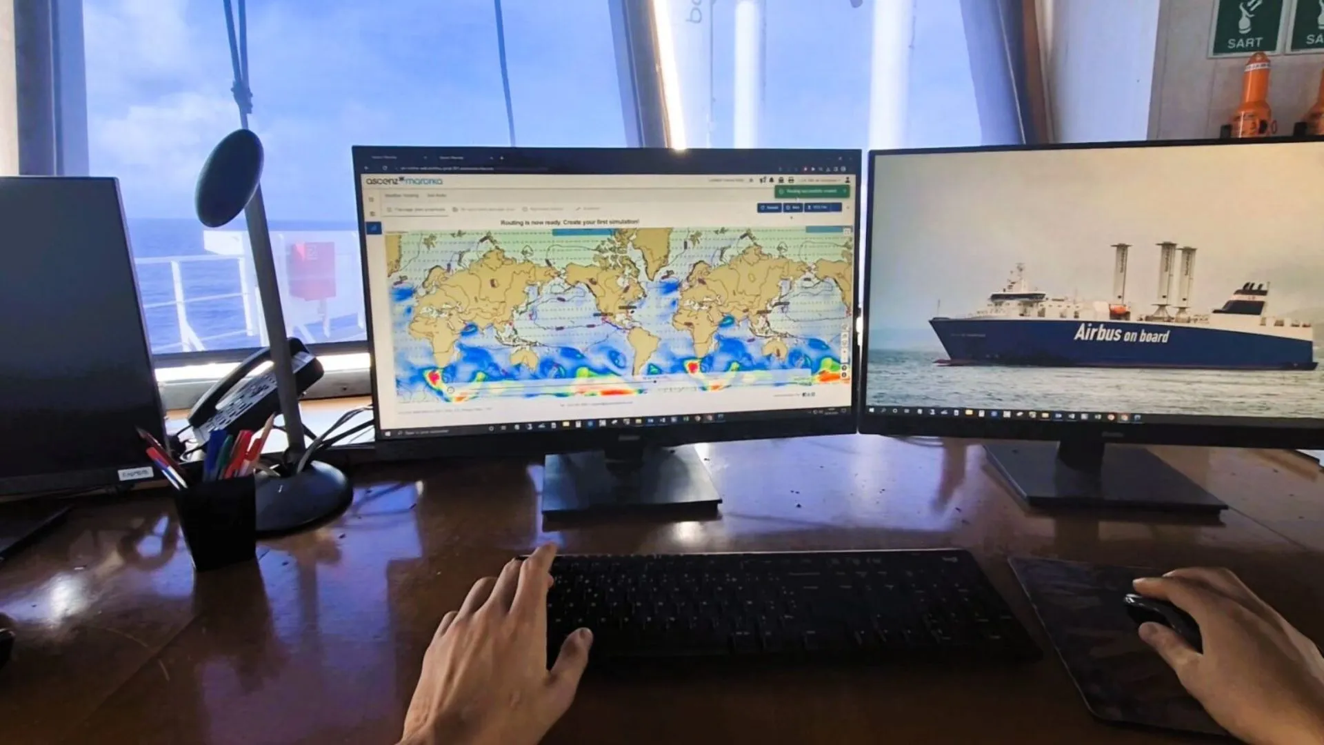 LDA optimiza sus buques RoRo con propulsión eólica