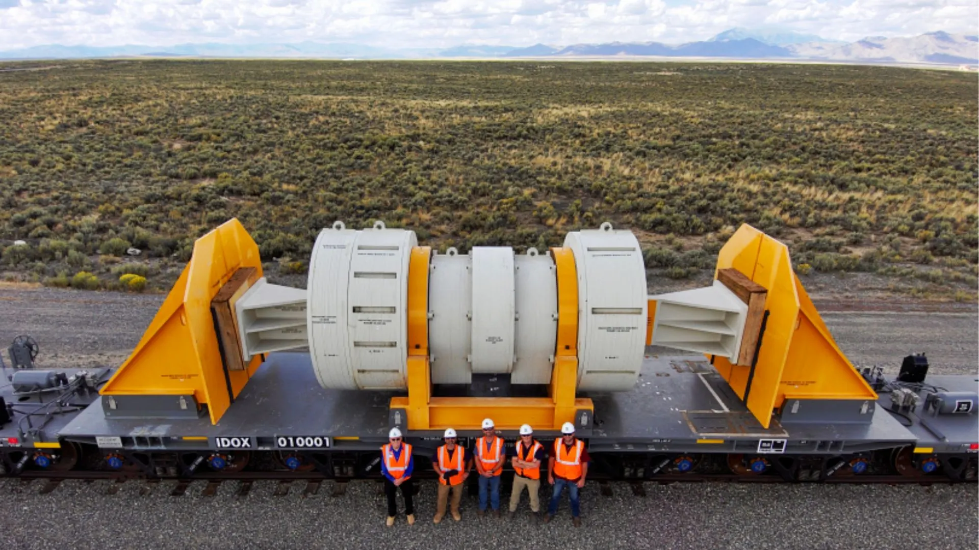 El vagón Atlas Railcar ya puede transportar desechos nucleares