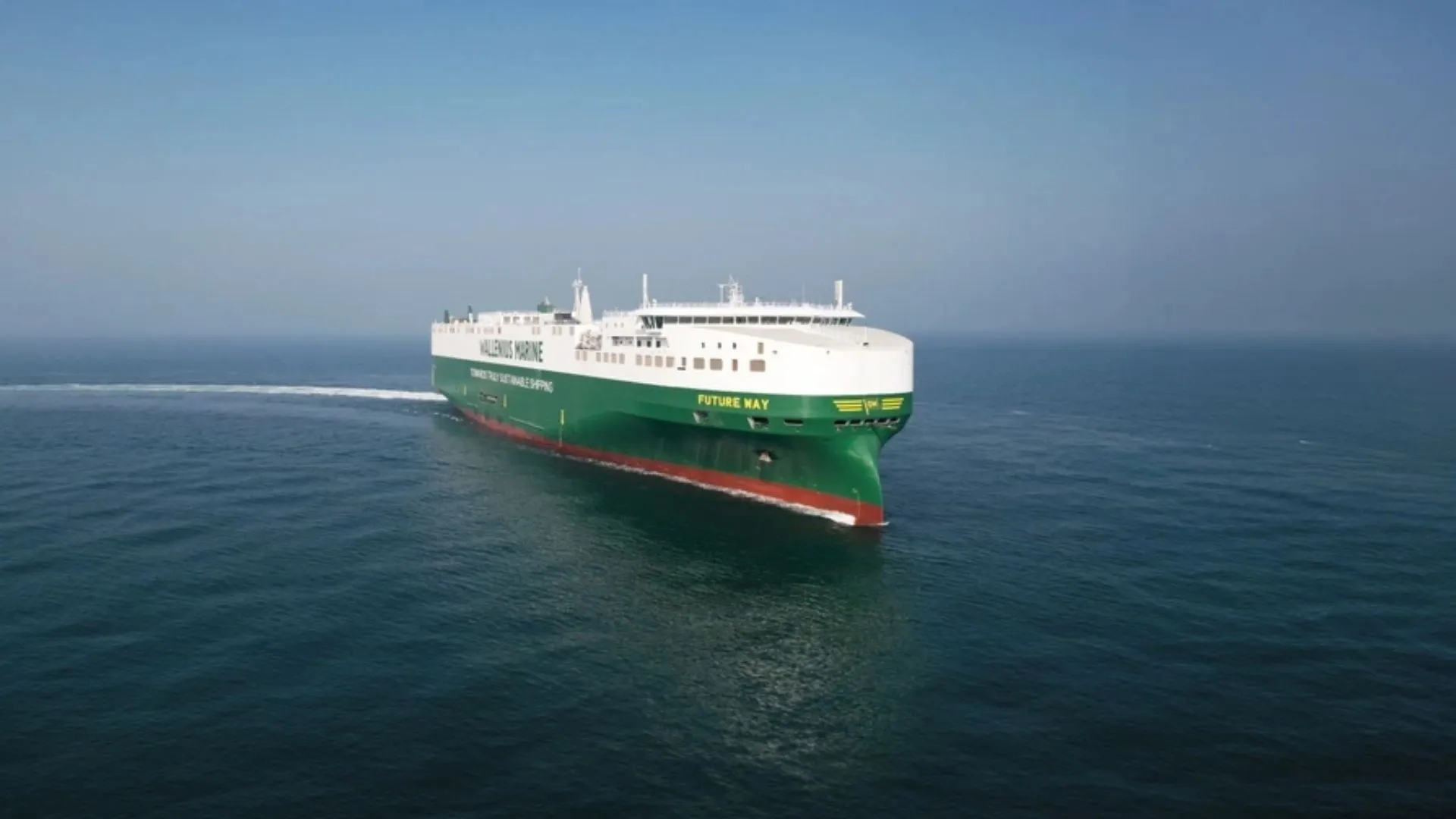 El buque Future Way de Wallenius Marine fue bautizado en Emde, Alemania