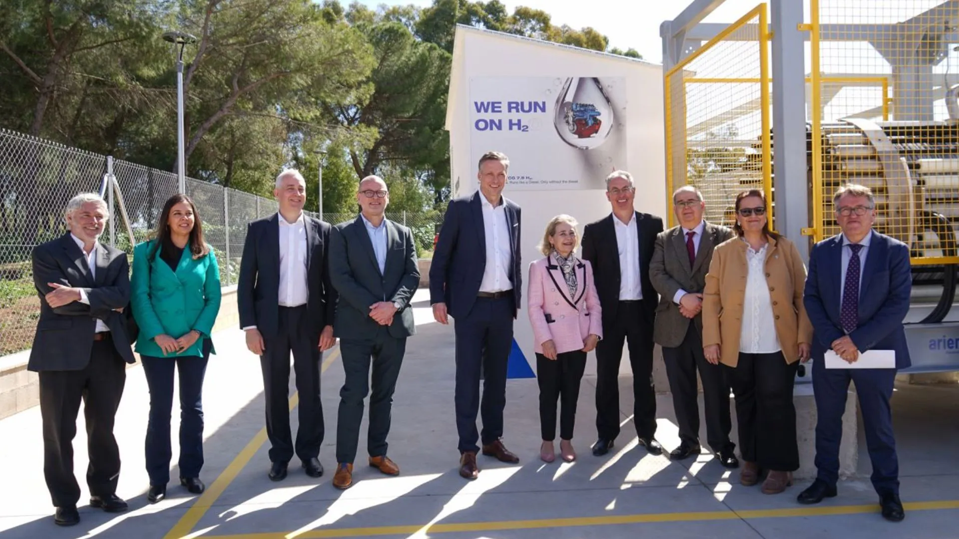 DEUTZ inaugurates the first green hydrogen pilot plant in Spain