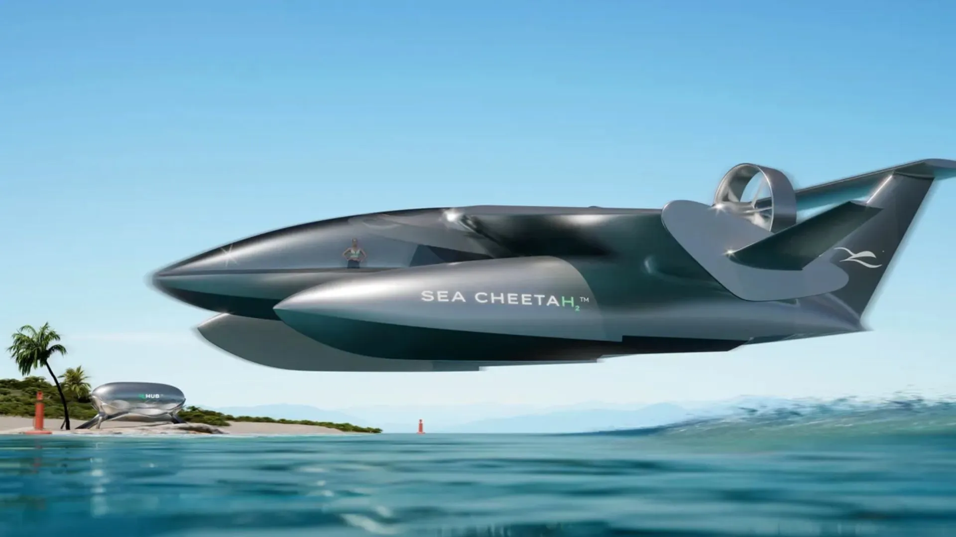 Unveils the first hydrogen-electric WIGE vehicle