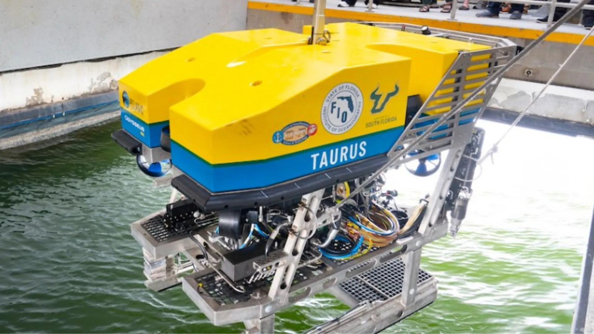 A new underwater ROV called Taurus has been unveiled