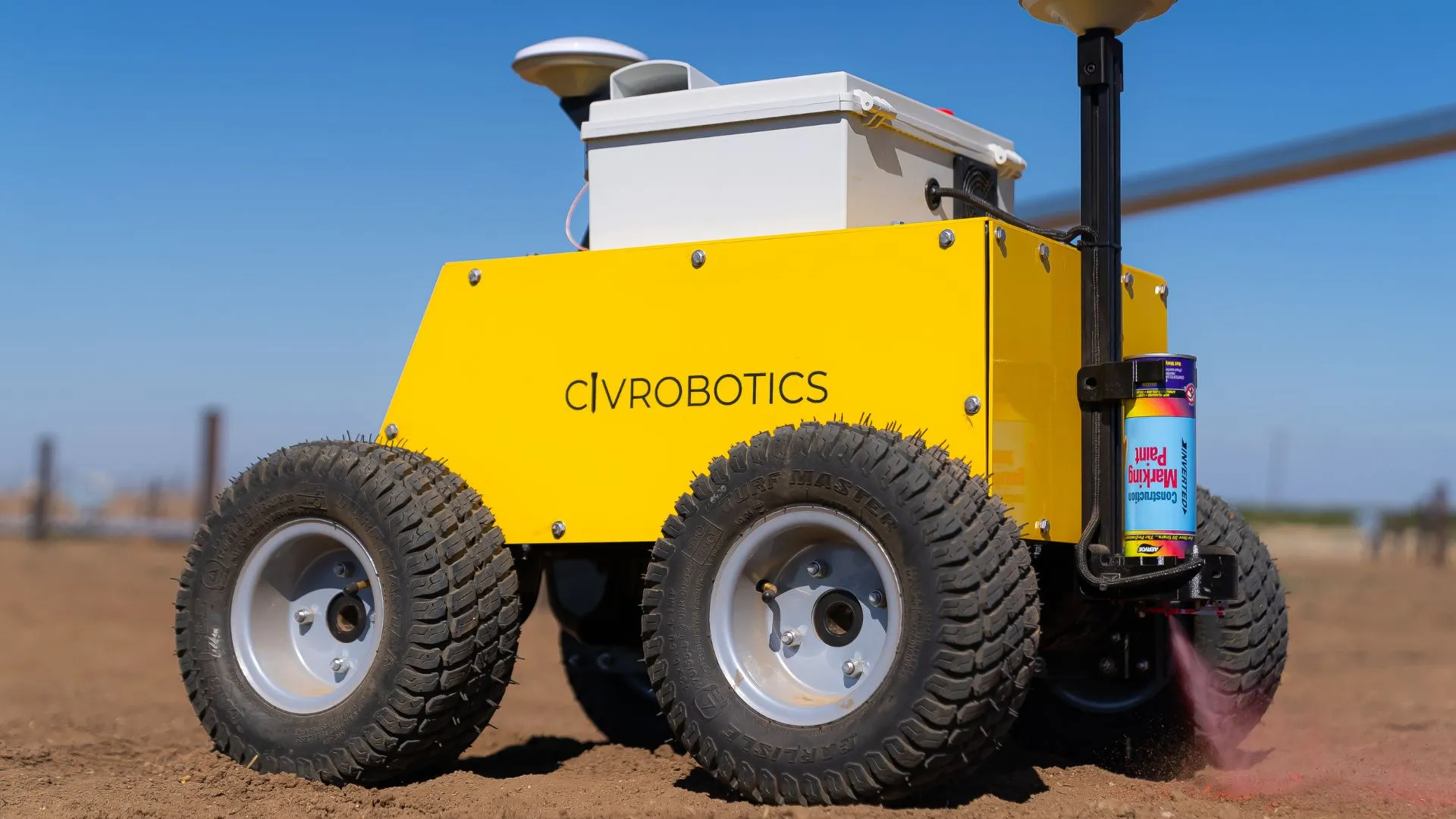 Robot autónomo topografía 8 veces más rápido que un humano