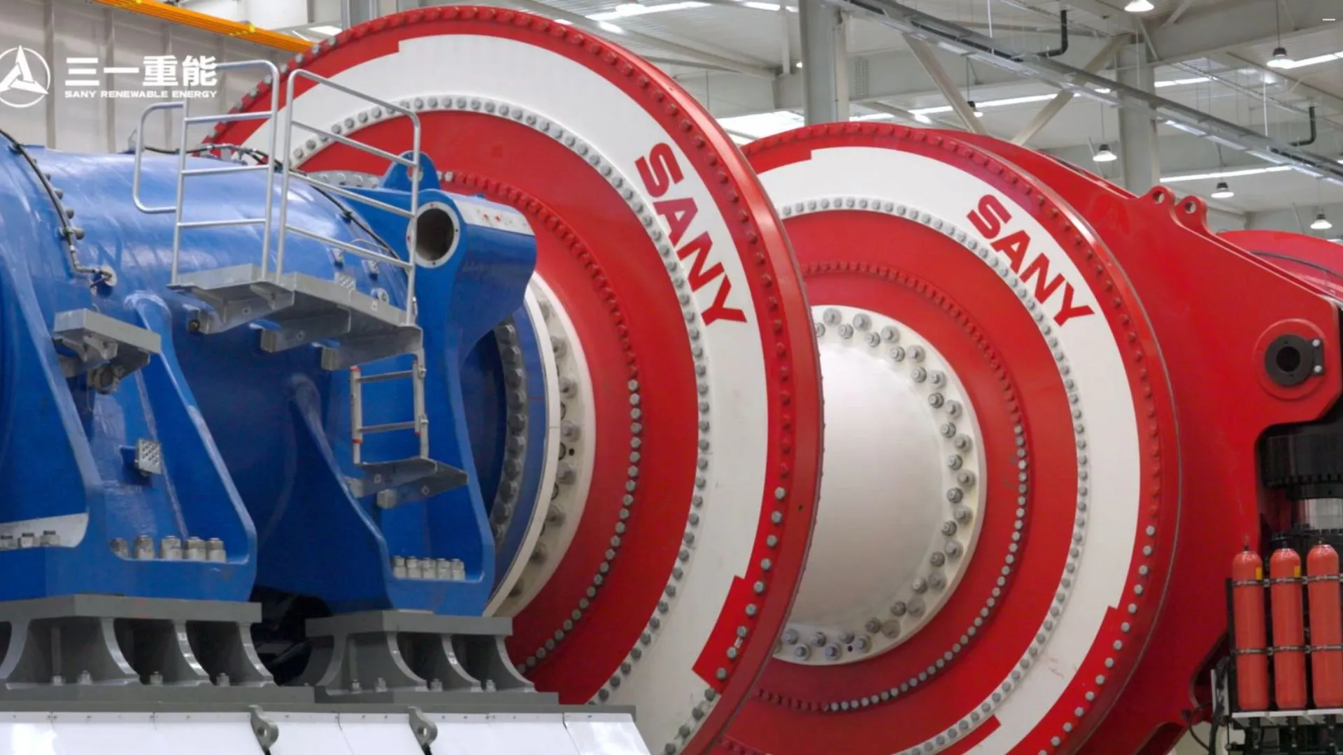 SANY launches the largest 35 MW wind turbine testbed