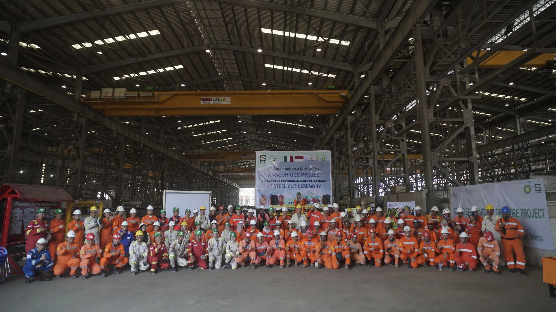 Saipem starts work on Tangguh UCC with BP Indonesia