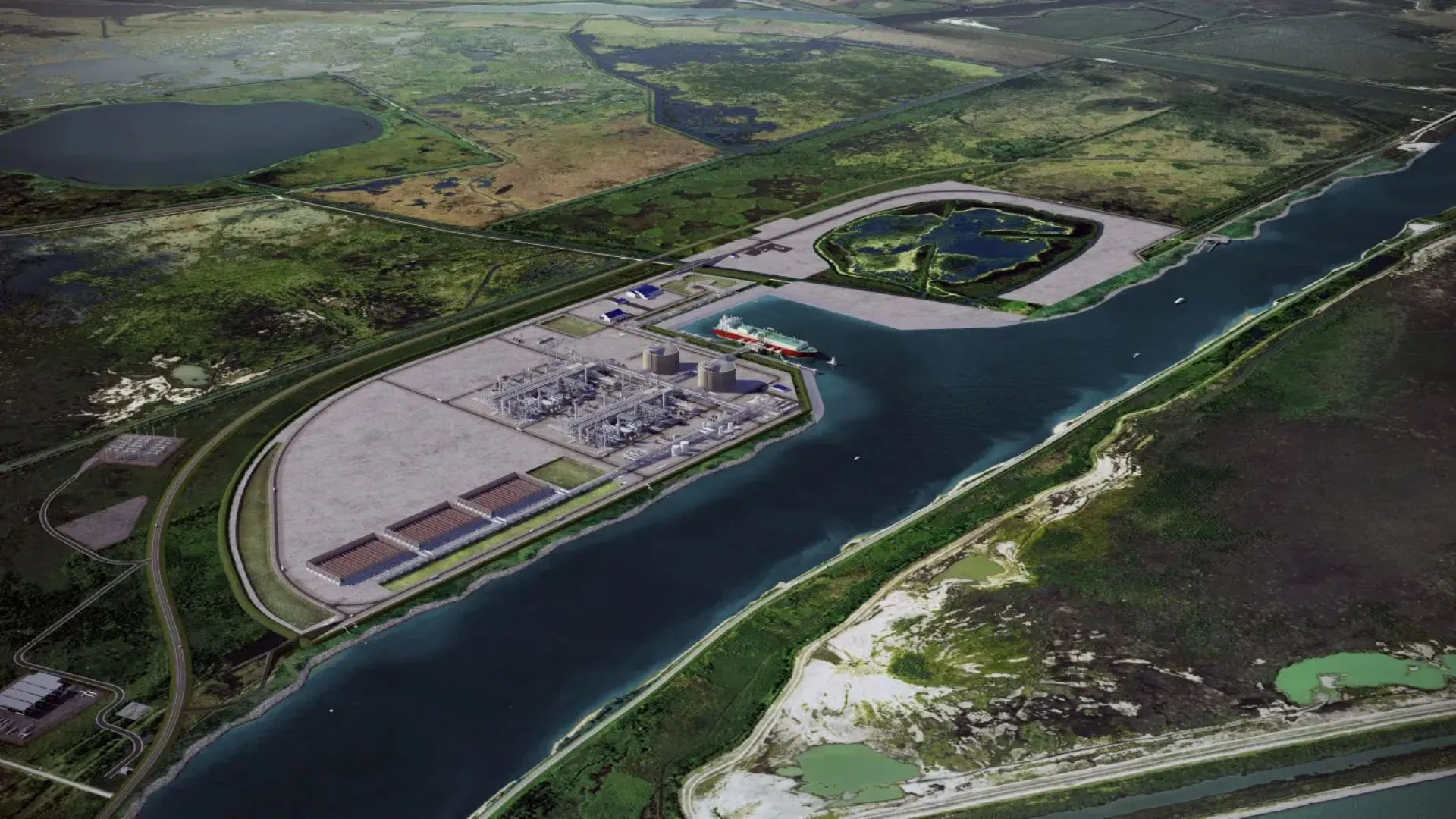Sempra expande Port Arthur y vende filial a KKR