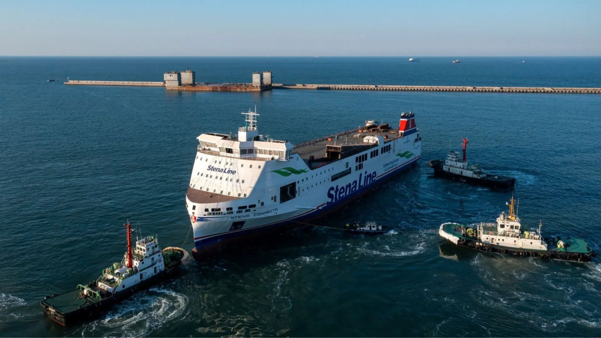 Stena Connecta: el nuevo ferry híbrido de Stena Line