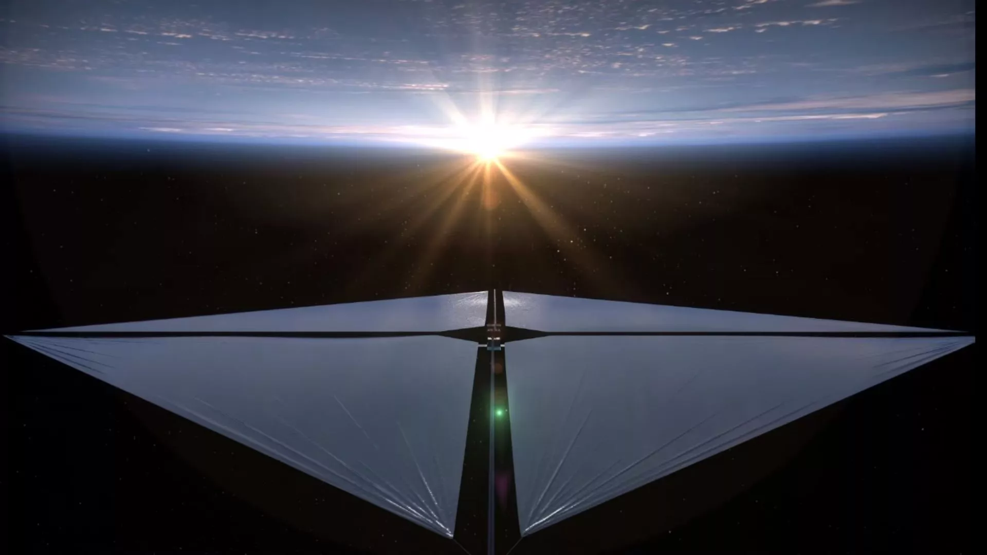 Lanzamiento de sistema pluma de vela solar avanzado de la NASA