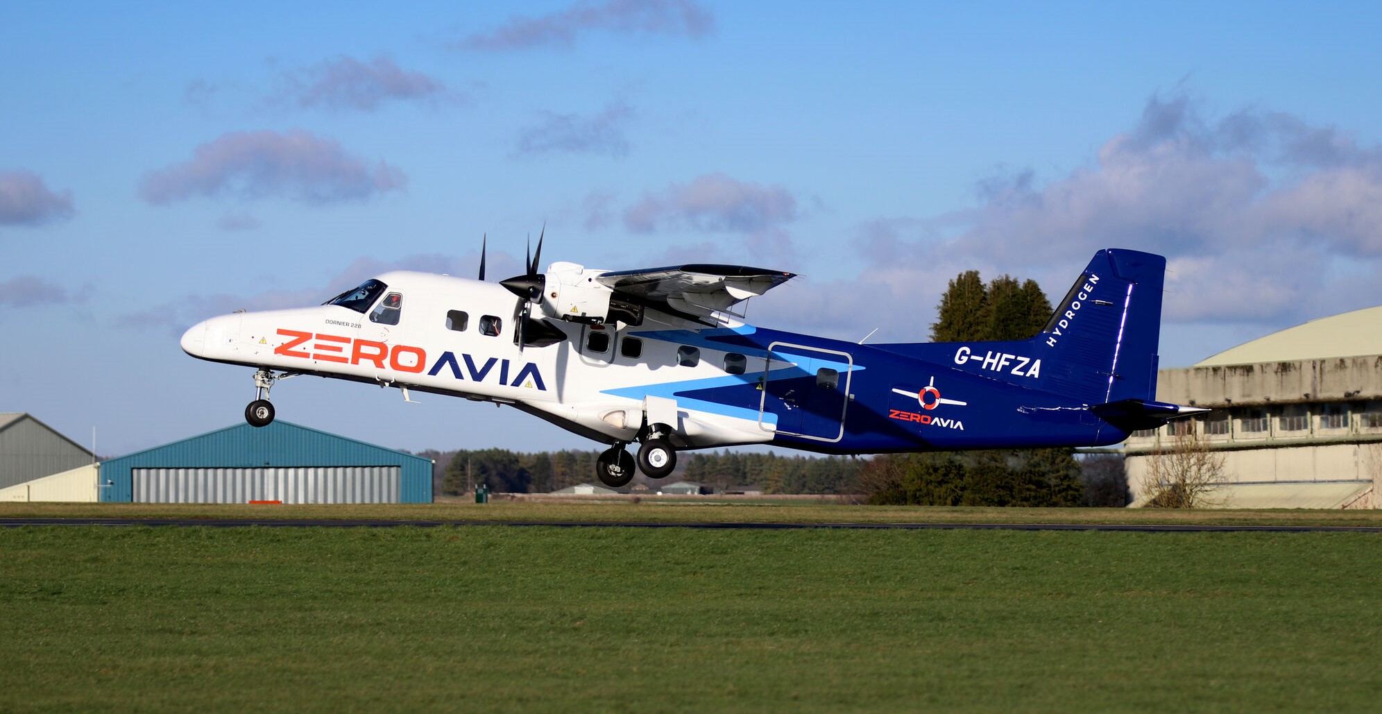ZeroAvia aircraft with hydrogen system operates successfully
