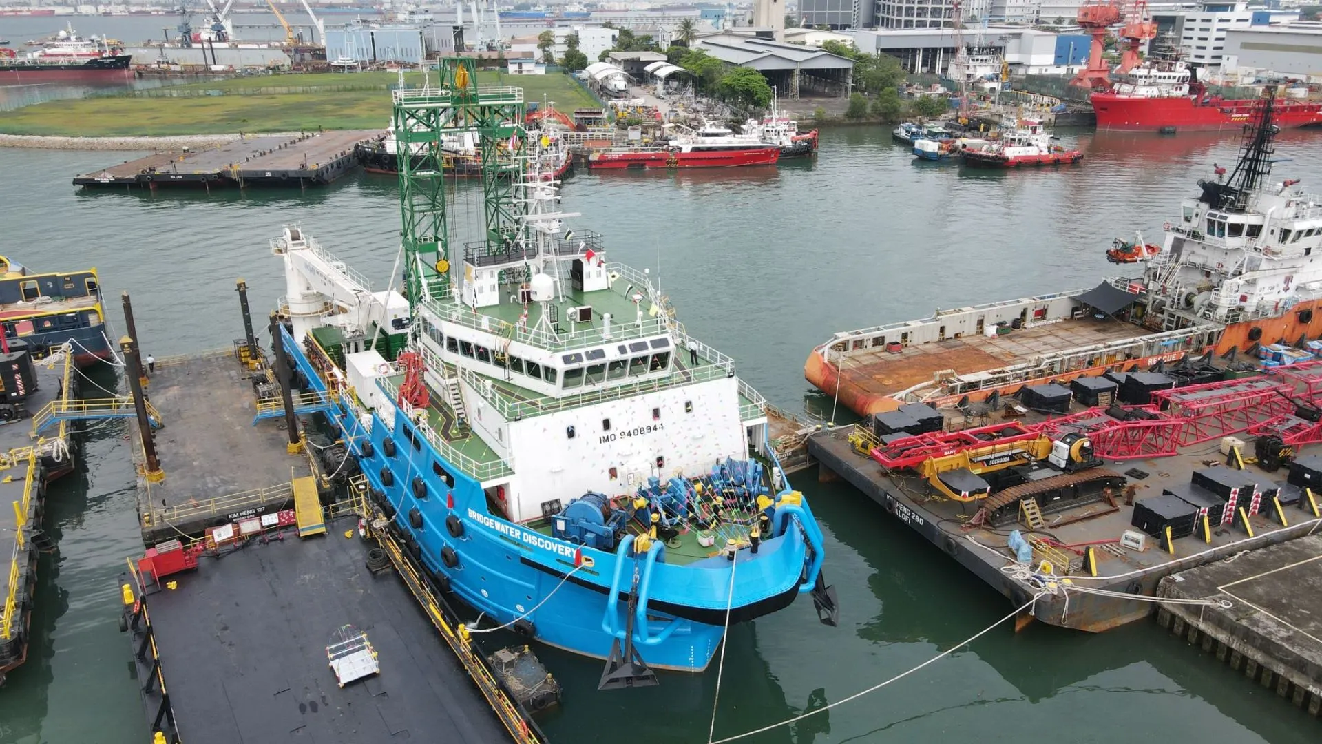 Bridgewater Discovery vessel unveiled for geotechnical studies
