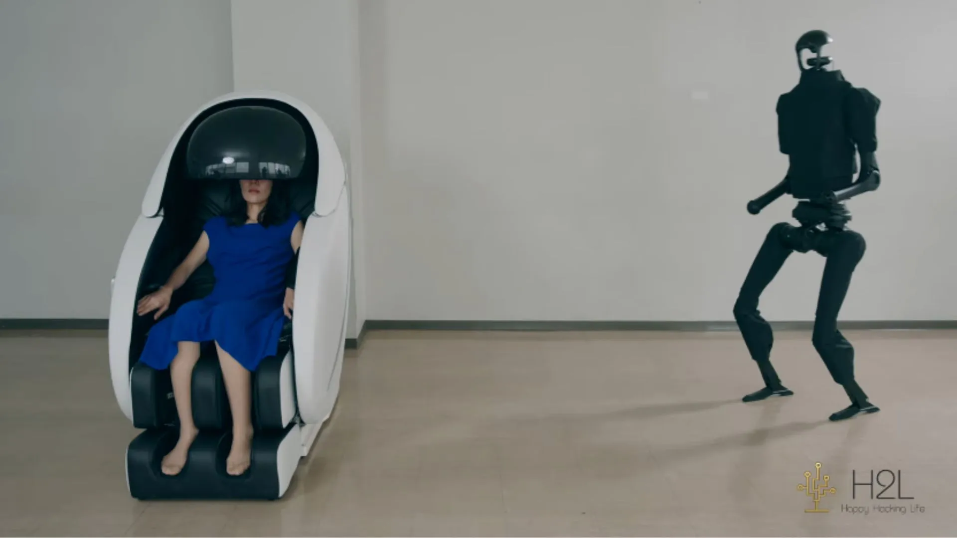 Capsule created that allows control of robots from a chair