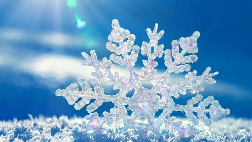 Copos de nieve: una forma de producir energía eléctrica