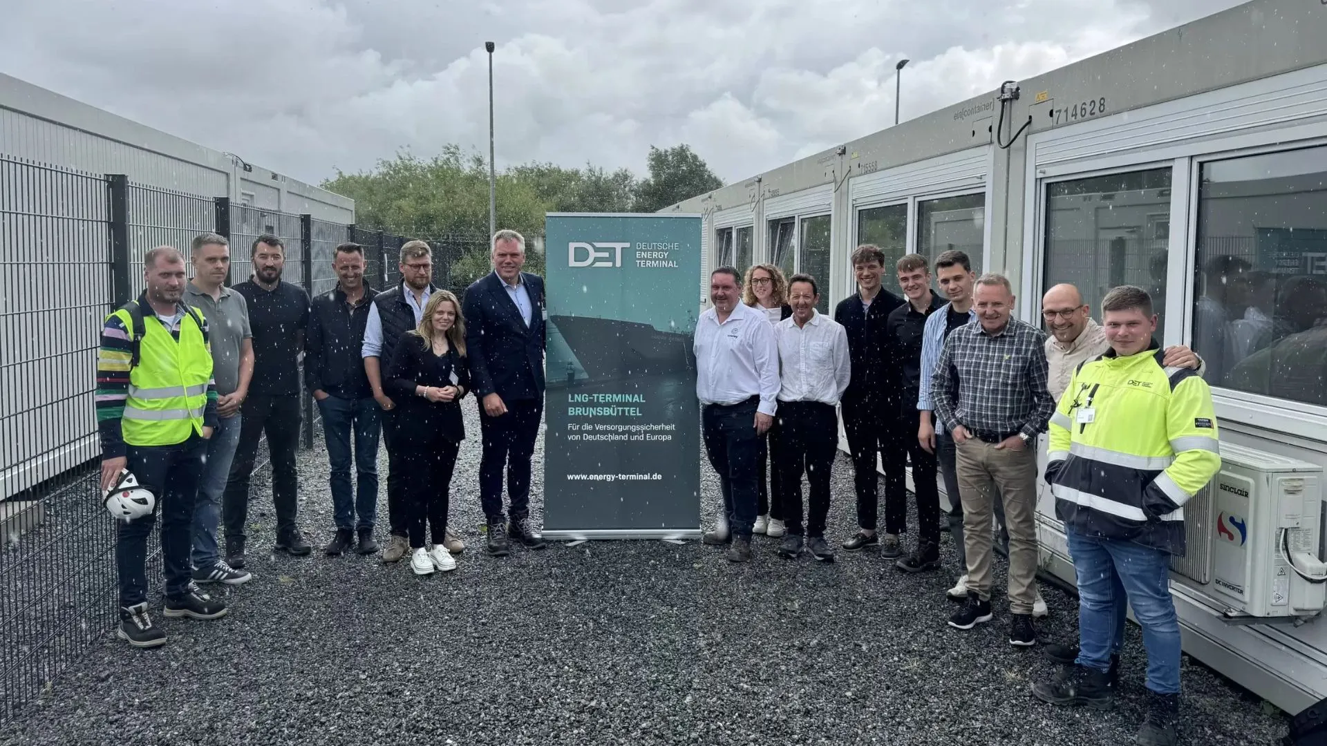 Infrastructure to be implemented at a German FSRU terminal