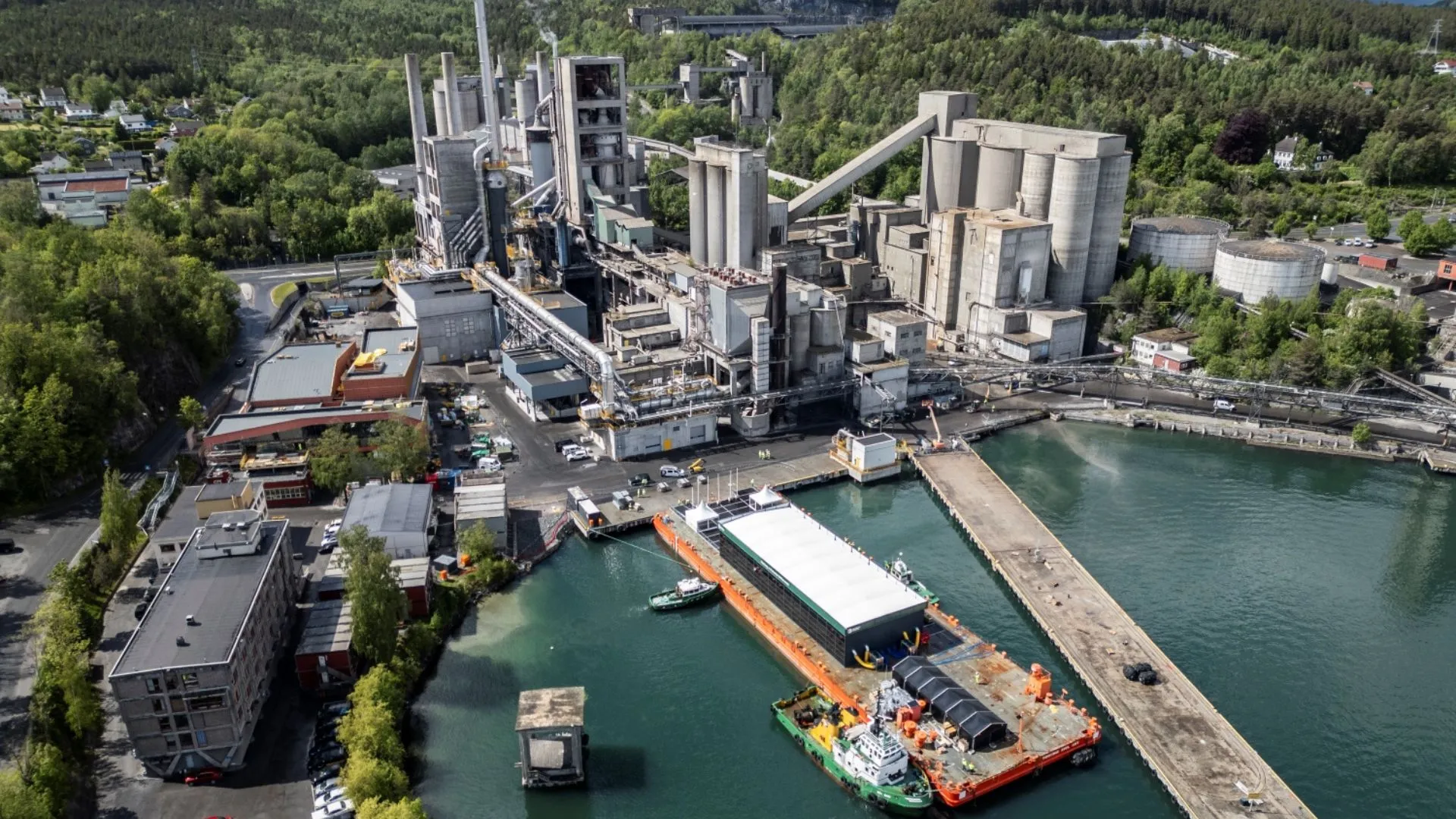 En marcha una planta cementera con captura de carbono