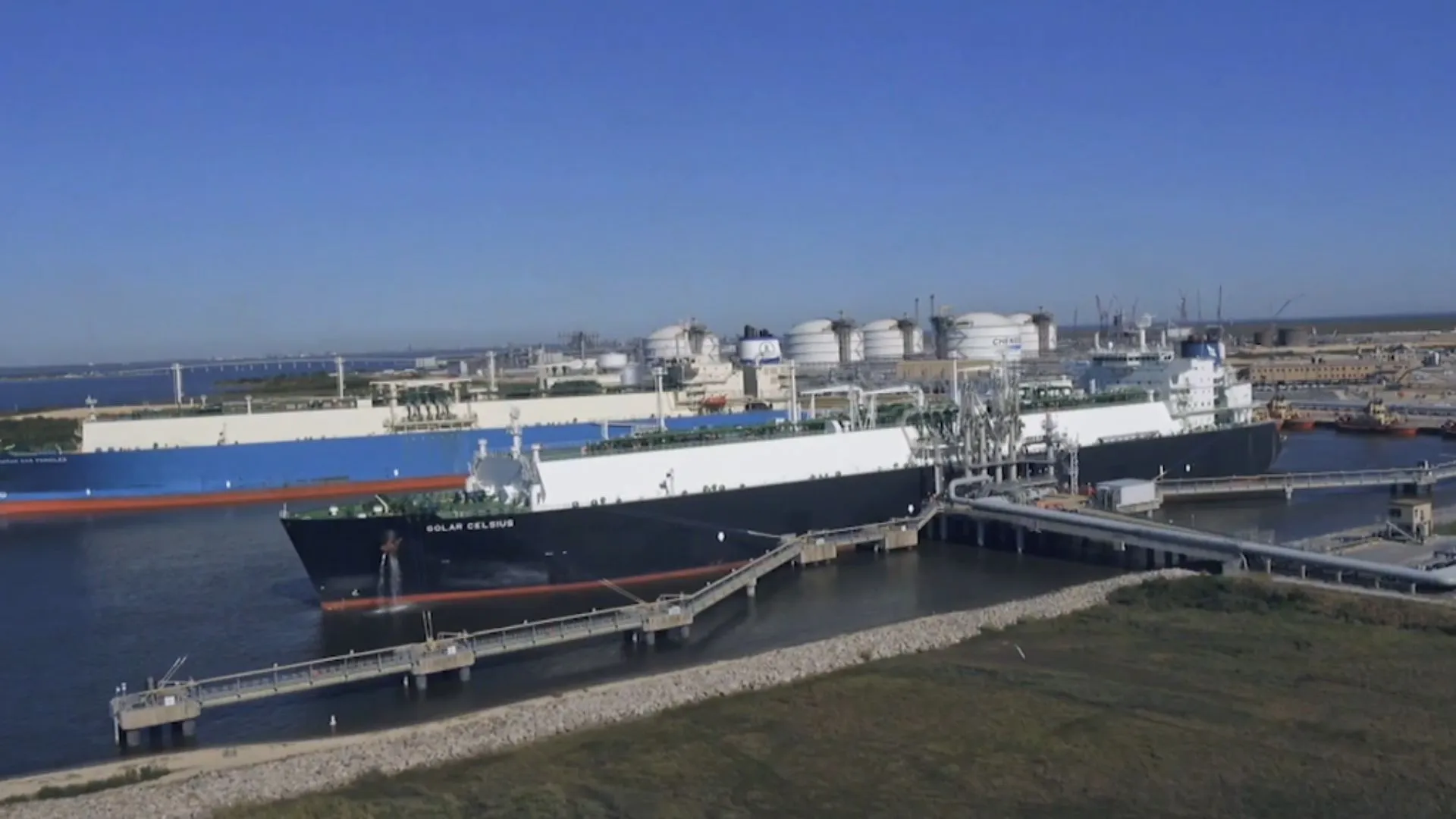 Train 1 of the Corpus Christi Liquefaction Project is completed.