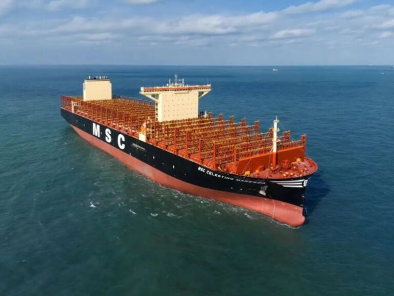 MSC recibe buque "MSC Celestino Maresca" de 24.116 TEUs