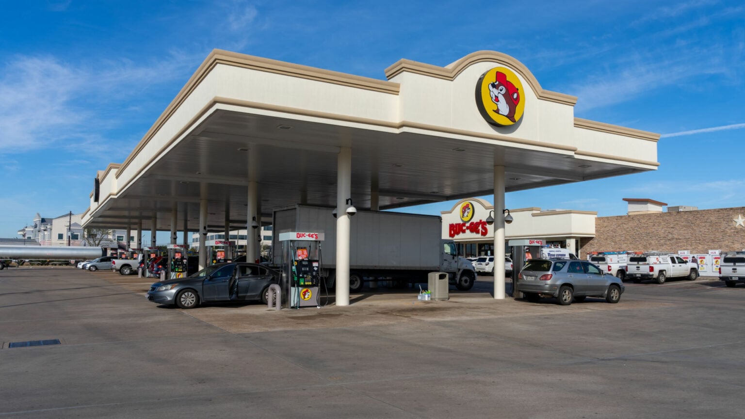 It has 3 records! Meet the largest gas station in the world