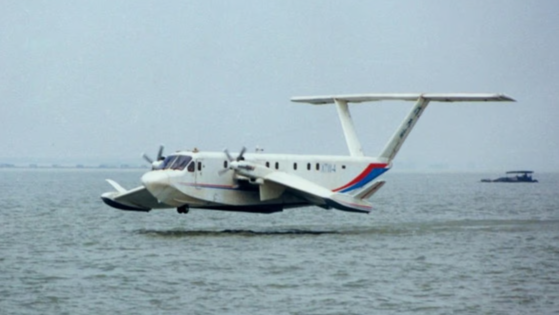 ¡Increíble y alucinante! China desarrolla un 'barco volador'
