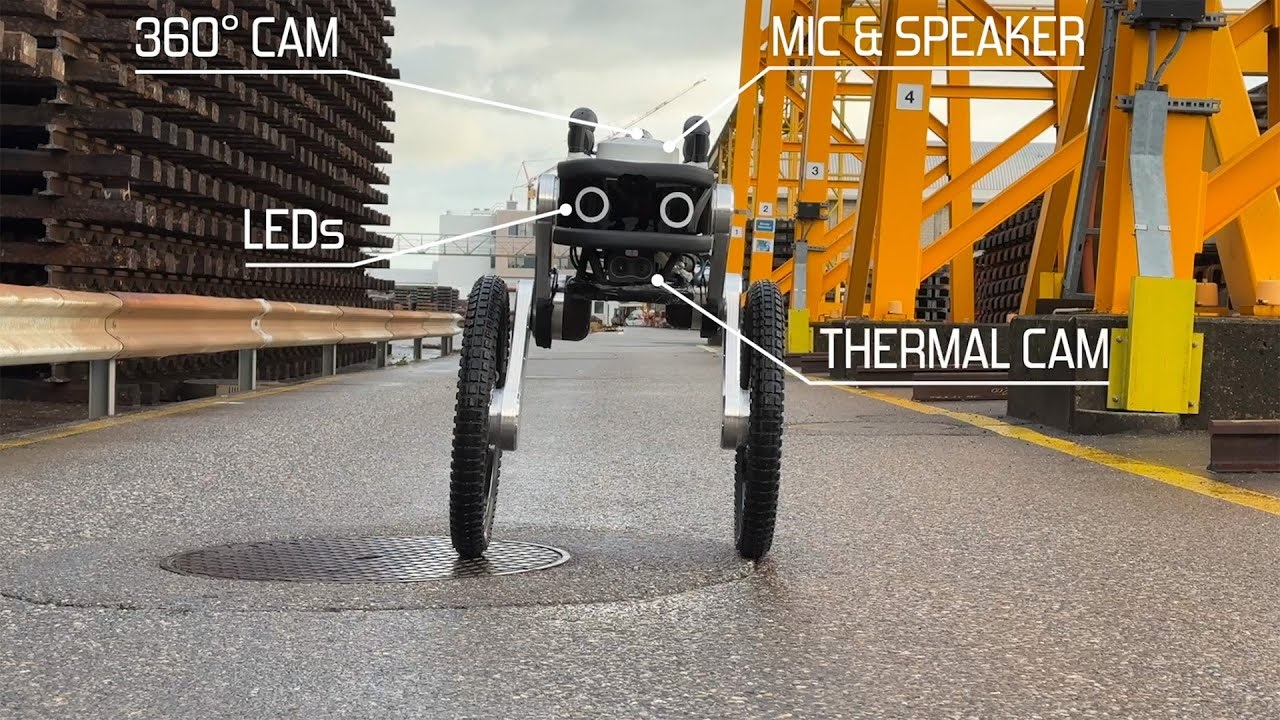 Conoce a Ascento, el guardia robótico autónomo de seguridad