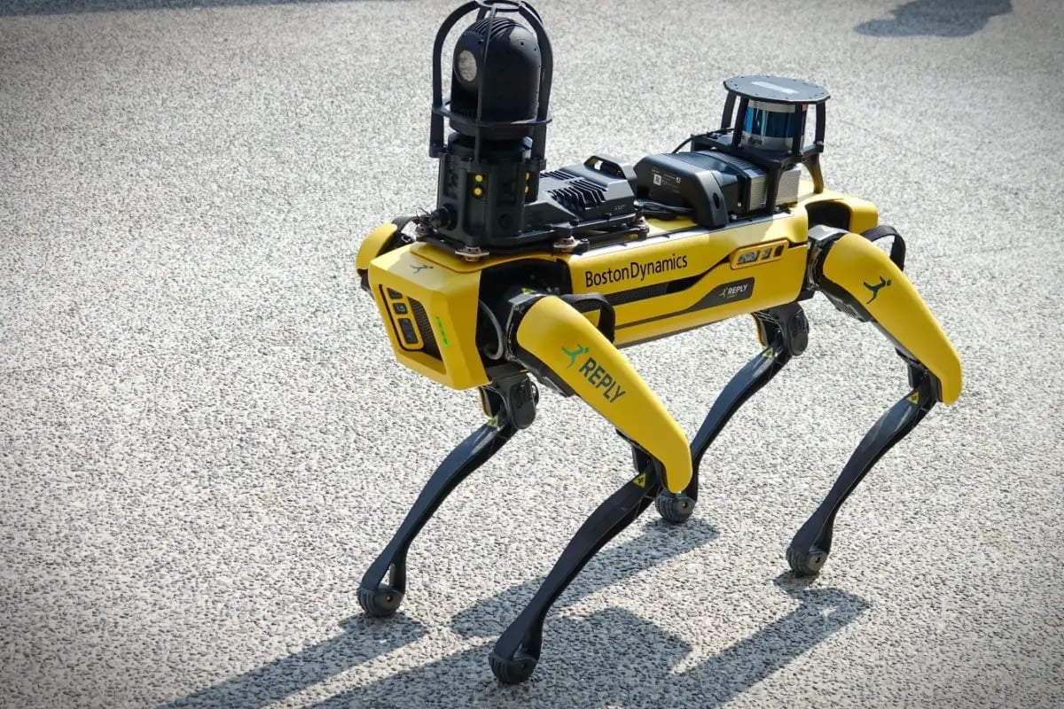 Spot, the Boston Dynamics robot dog talks using ChatGPT