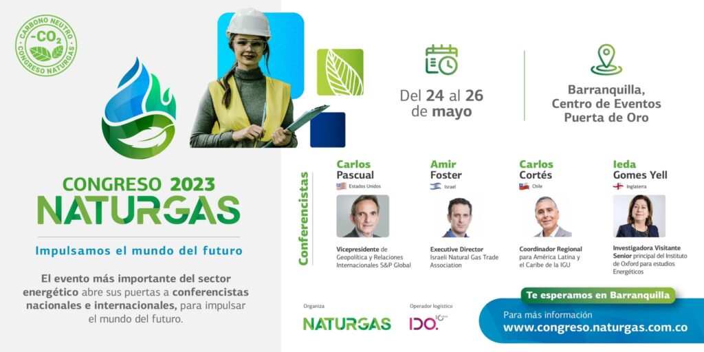 Barranquilla se convierte en epicentro energético: Hoy inicia el 25° Congreso Naturgas 2023